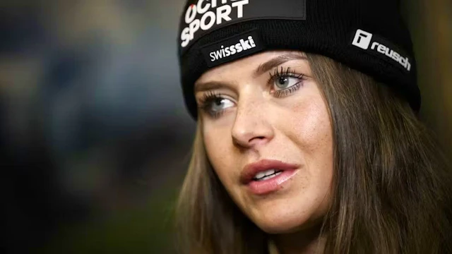 Corinne Suter si rimette dal grave infortunio al ginocchio alle Maldive