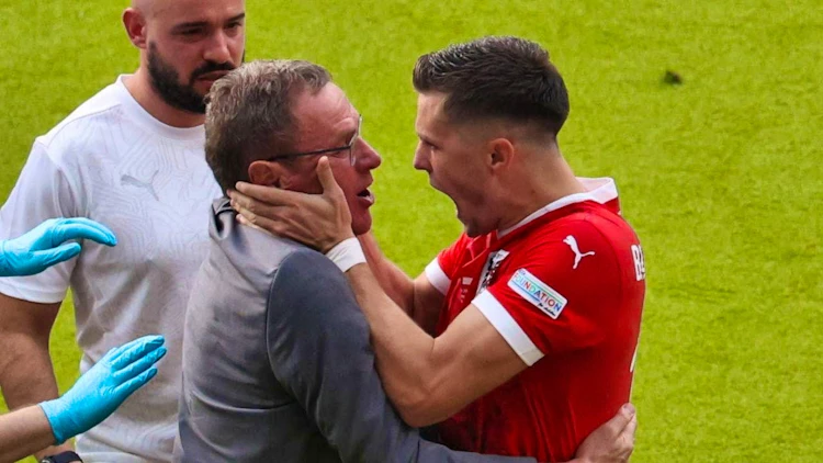 This is how coach Rangnick made Austria's Baumgartner the match winner