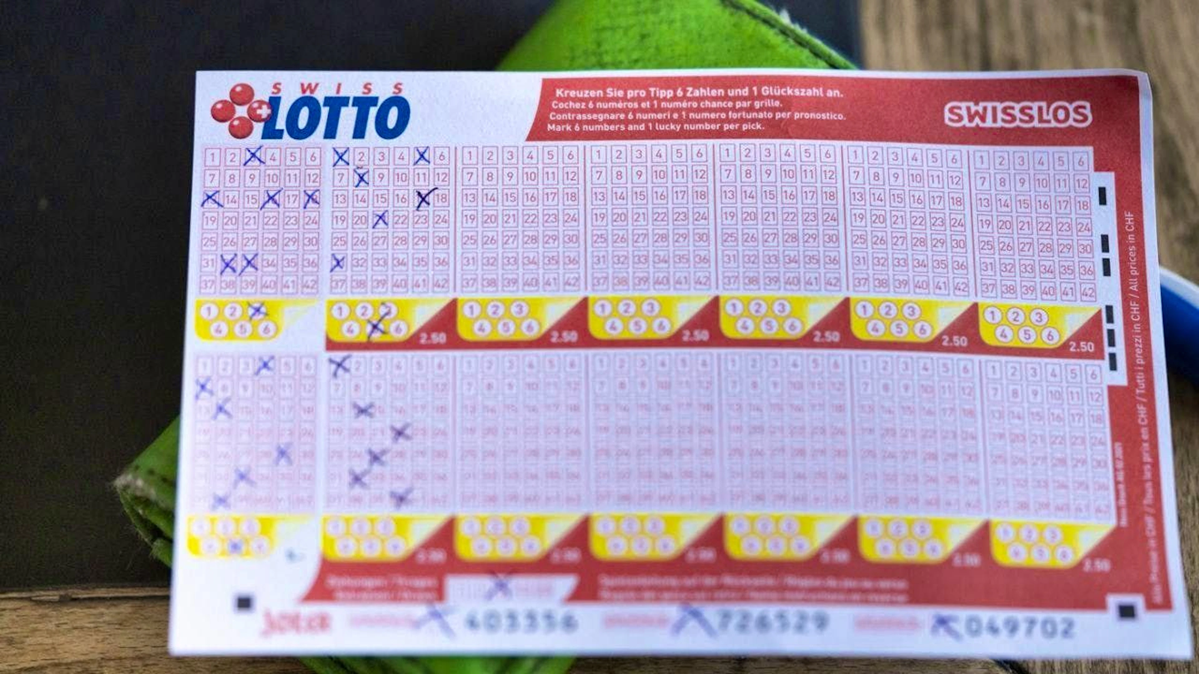 A new million-dollar win in Swiss Lotto draw
