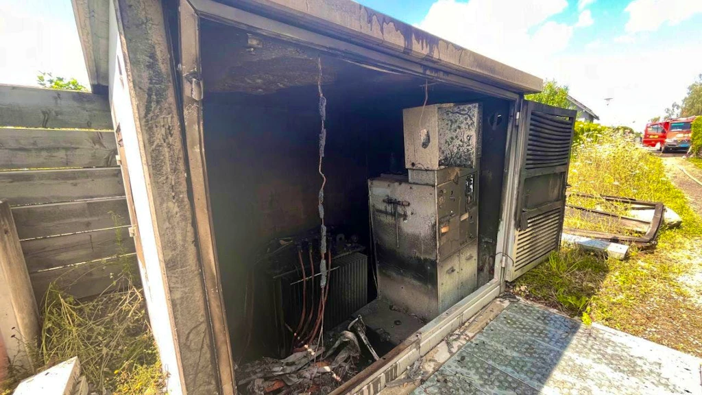 Fire in transformer station near Hefenhofen TG leads to power outage