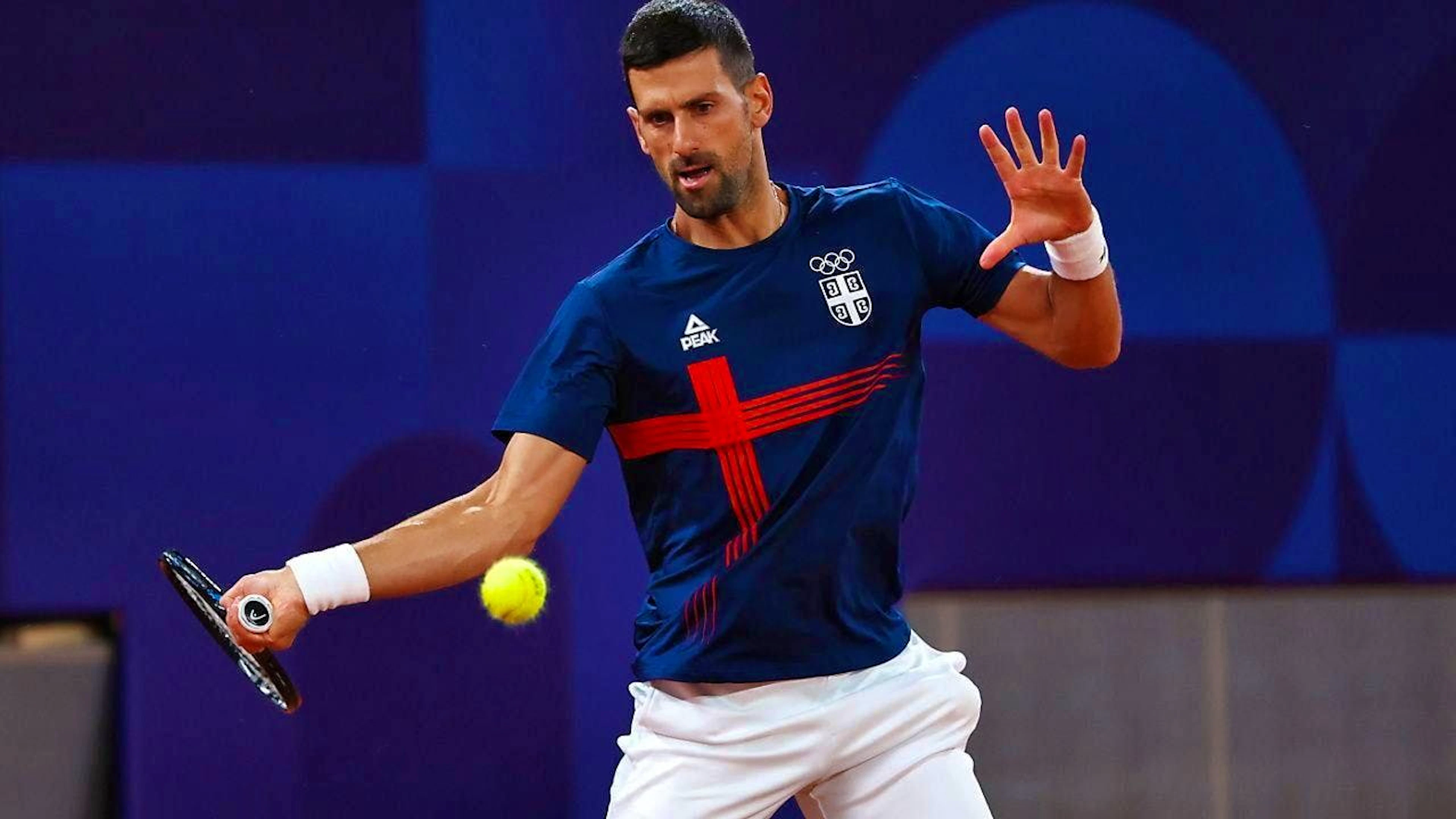 Novak Djokovic with a lightning start