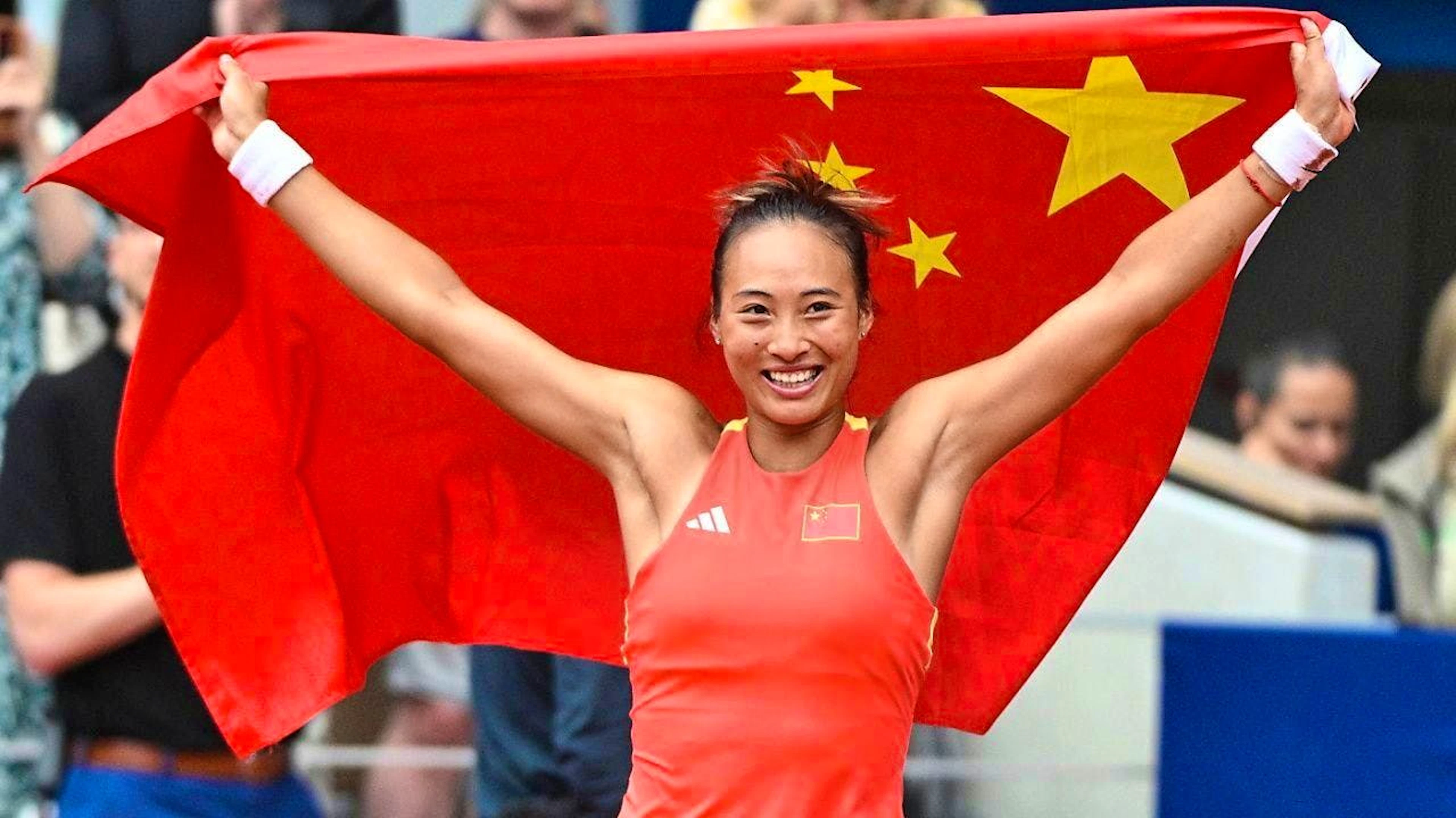 Zheng first Chinese female Olympic singles tennis champion