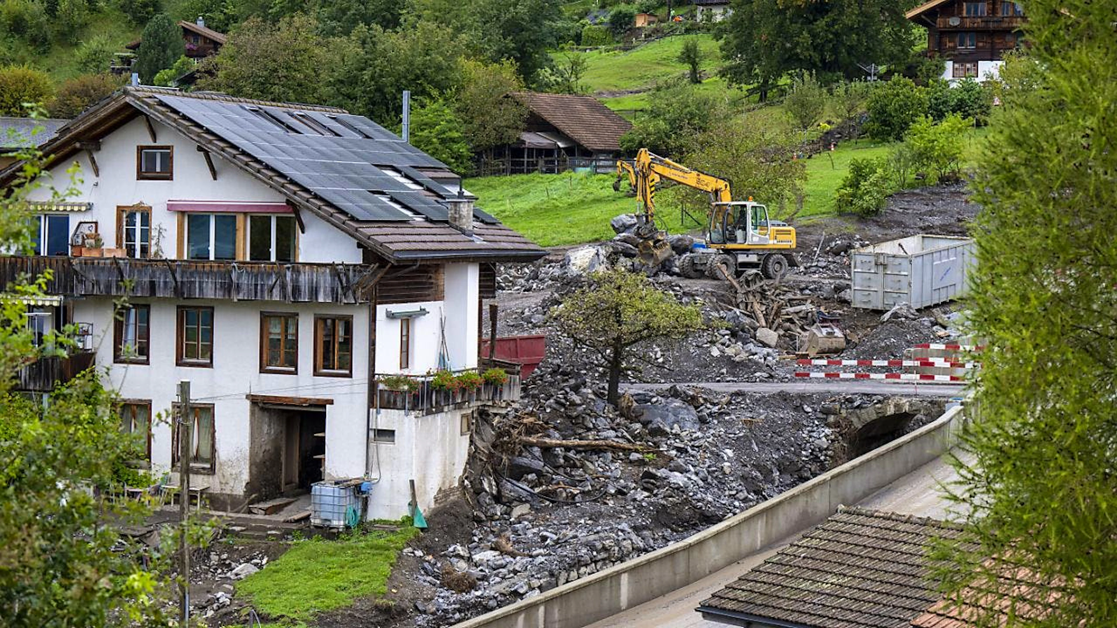 Brienz: il Mühlebach torna a scorrere nel suo vecchio alveo
