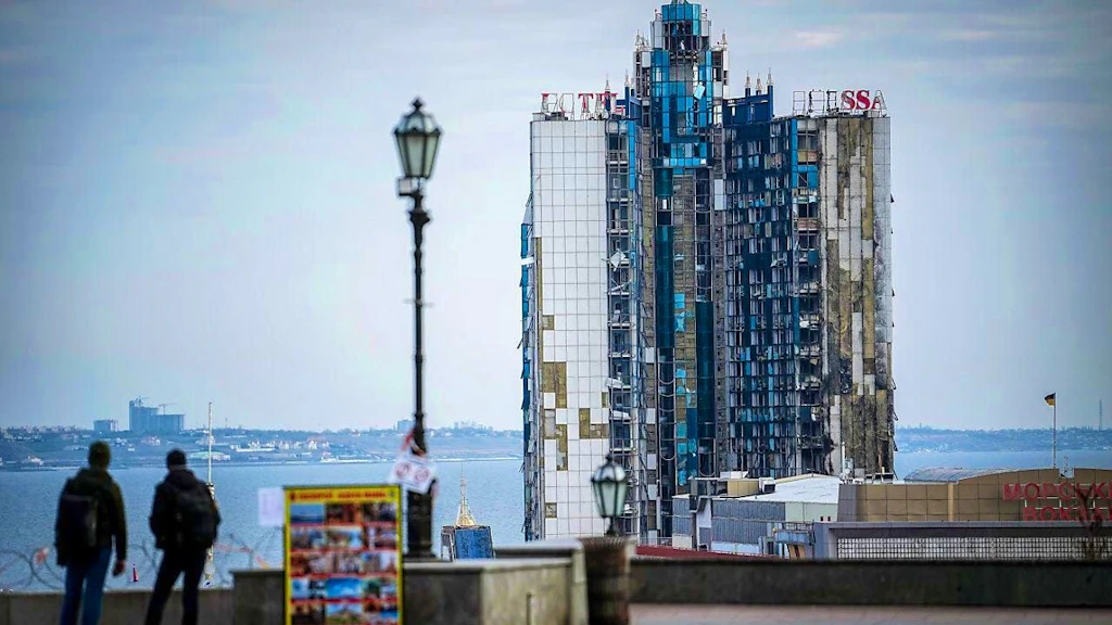 Heavy Russian missile attack on Odessa