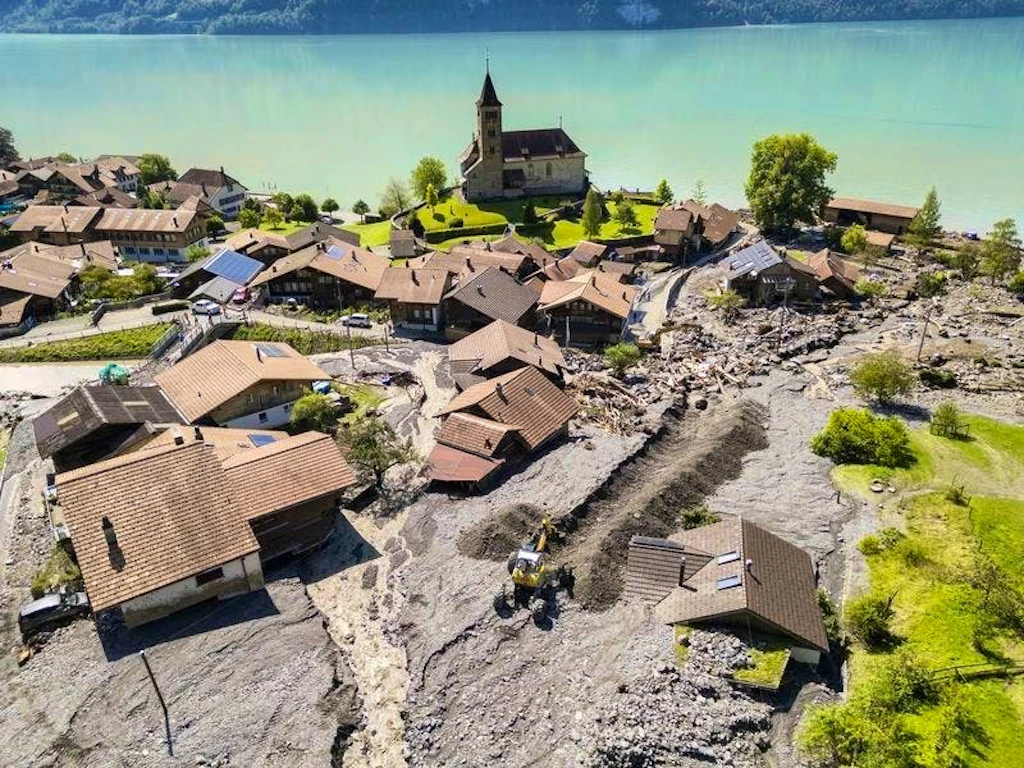 Climate change alters natural hazards in the Alps