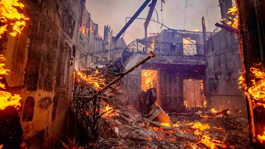 Fire protection authority reports fourth major fire in Los Angeles