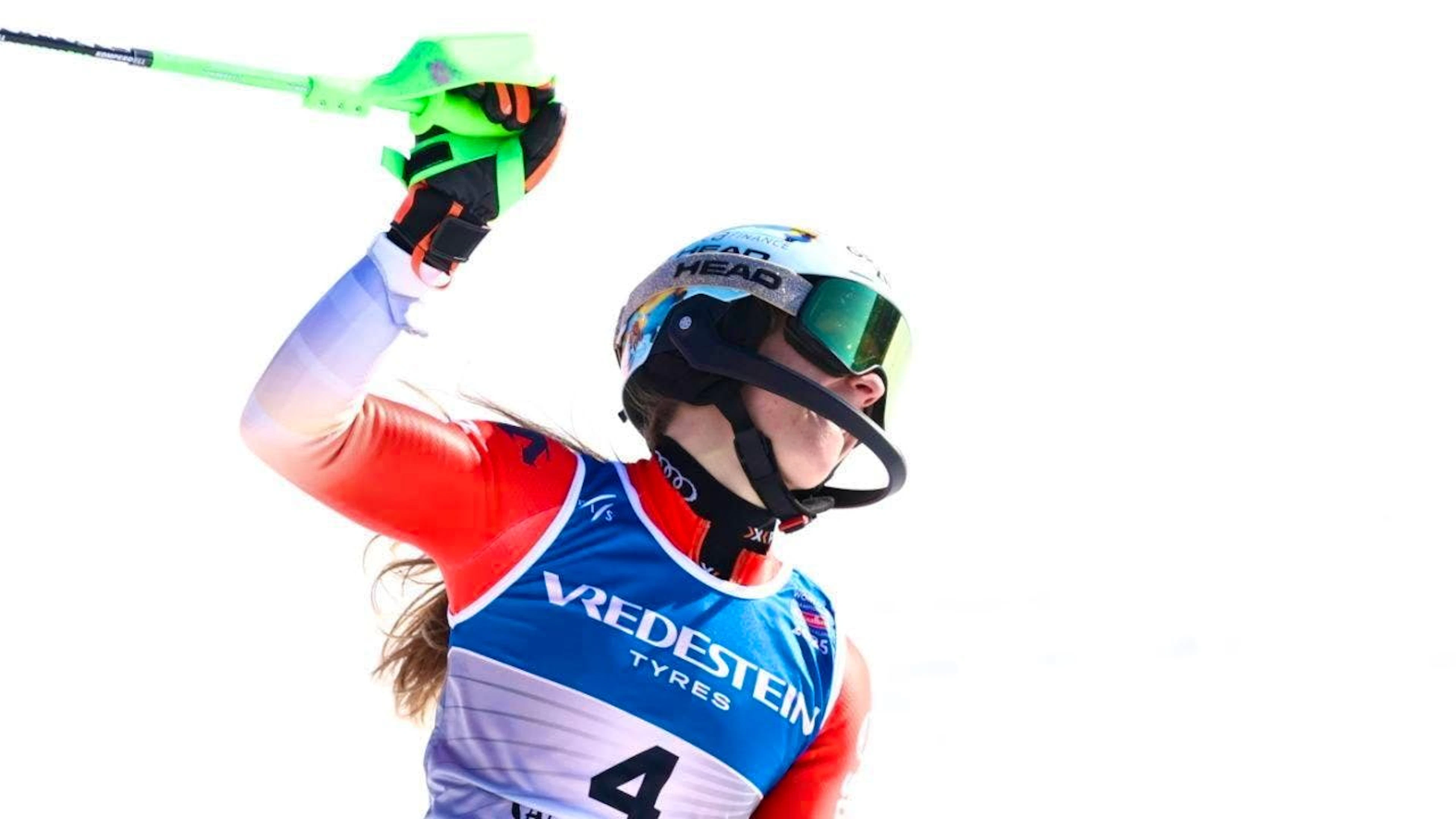 Camille Rast has World Championship gold in sight