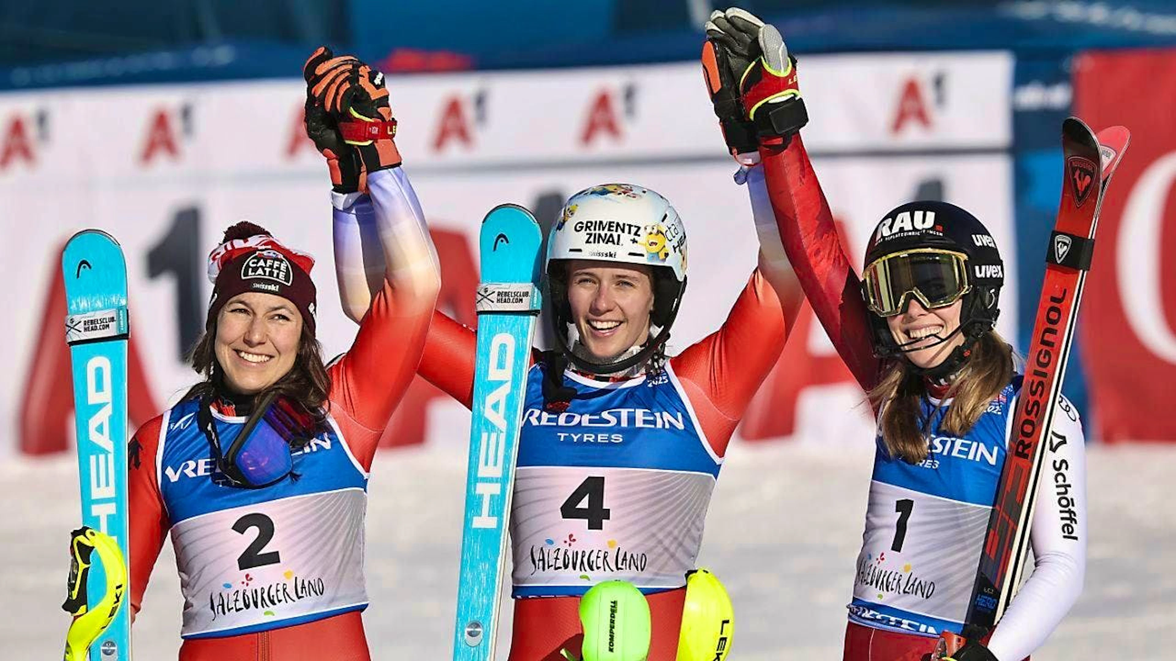 Camille Rast has World Championship gold in sight