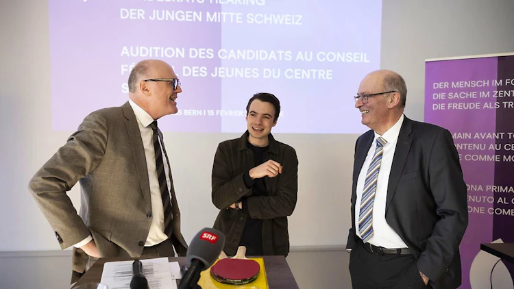 I candidati al Governo, Pfister e Ritter, convincono i Giovani del Centro