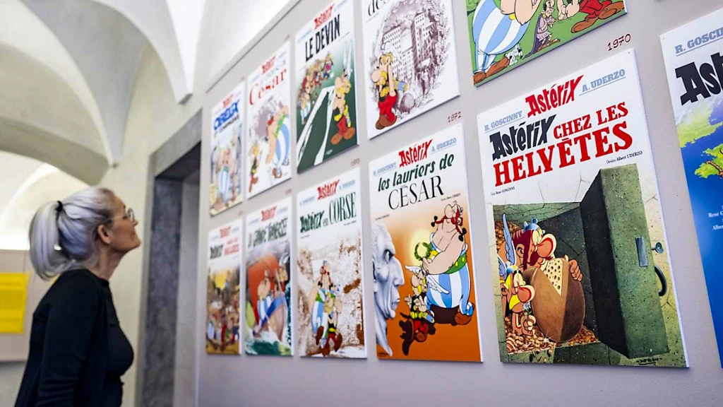 Apre un'esposizione dedicata ad Asterix al Castello di St-Maurice