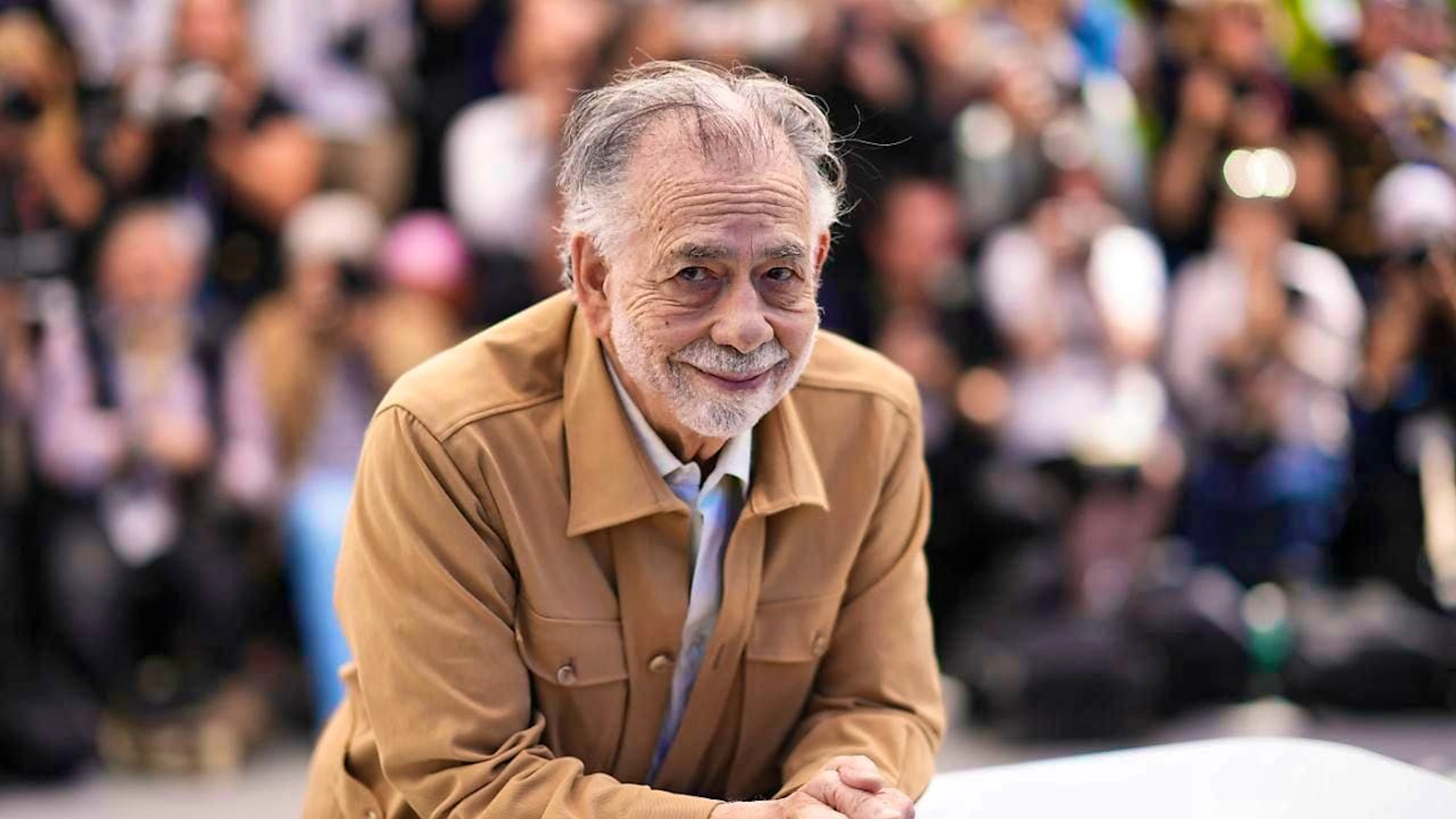 Spielberg and Lucas present lifetime achievement award to Coppola
