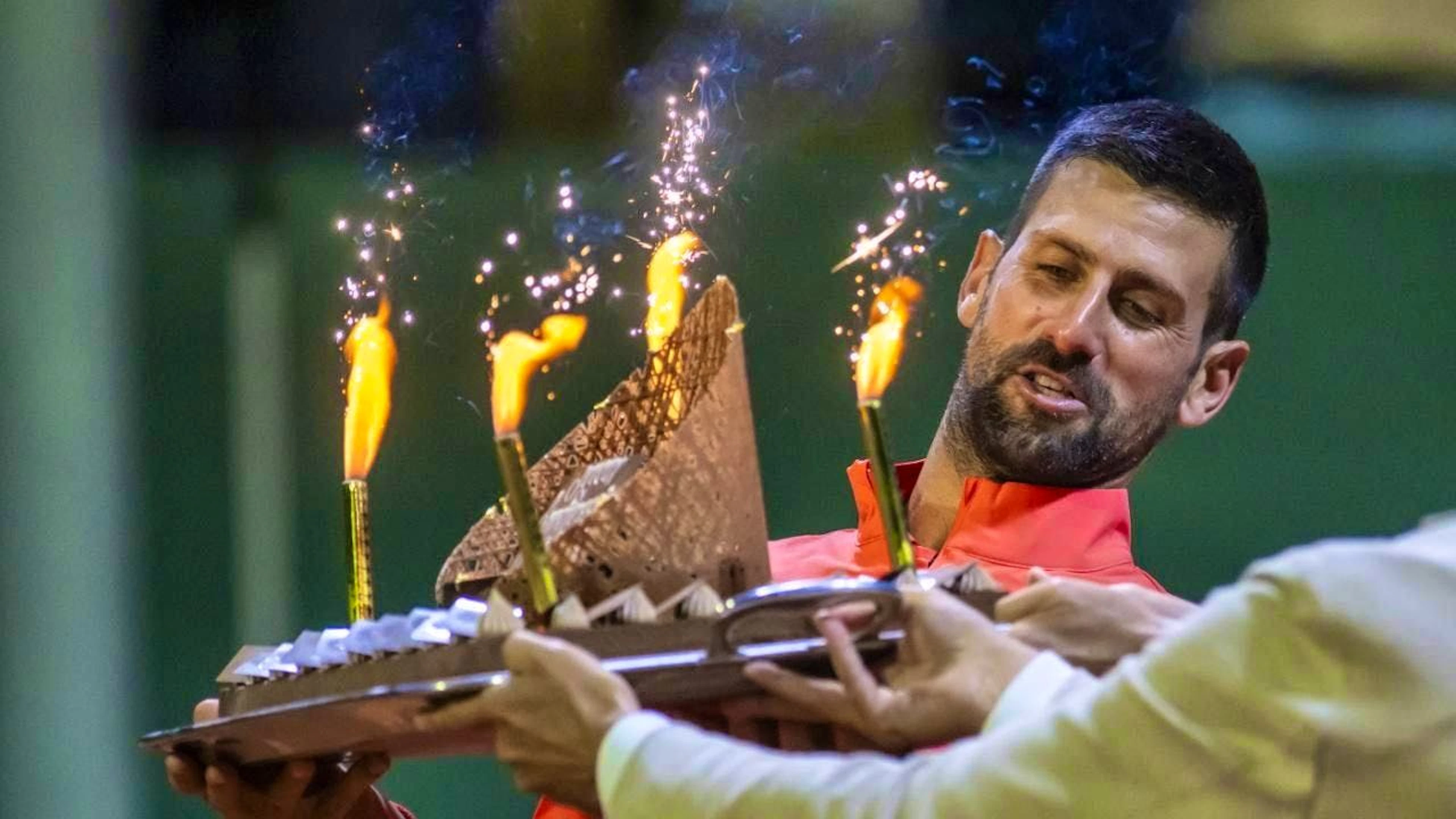 Djokovic makes it to the semi-finals on his 38th birthday