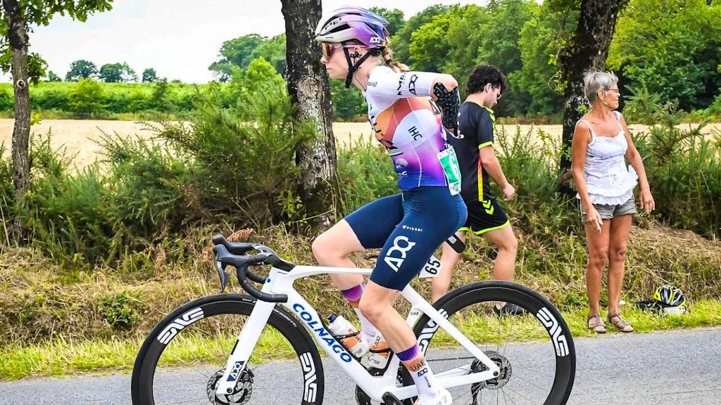 Accident victim Maeva Squiban wins again