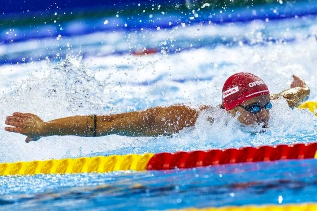 Noè Ponti secondo nei 50m delfino