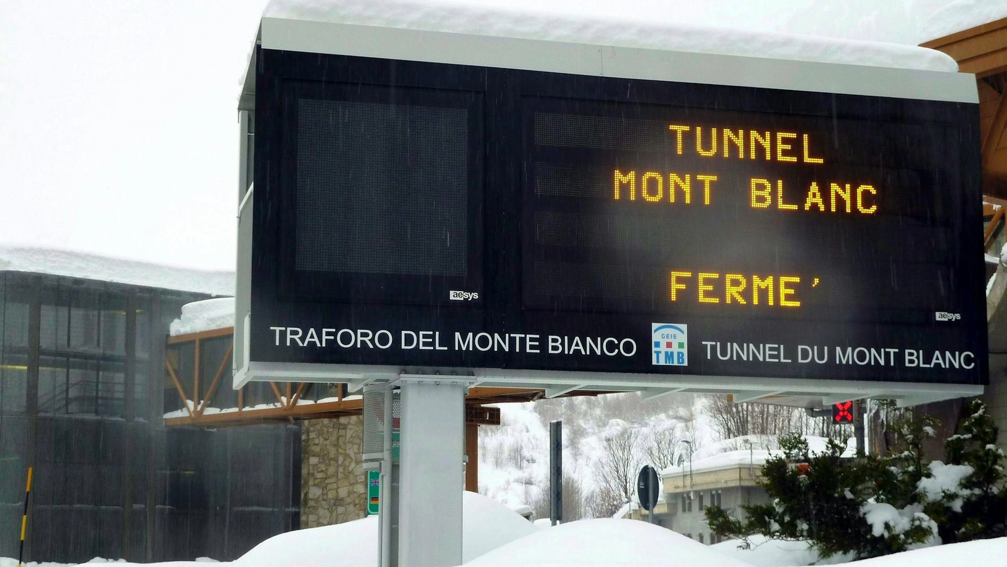 Il traforo del Monte Bianco chiuderà dal primo settembre al 12 dicembre