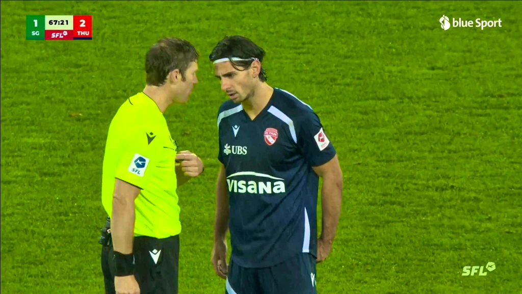 Referee expert Erlachner explains the Bamert scene in St.Gallen