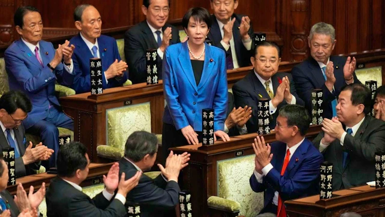 Takaichi elected Japan's first female head of government