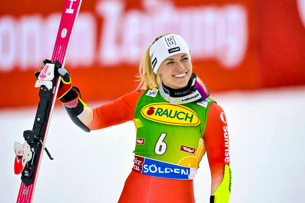 Lara Gut-Behrami: "I slept through the first run"