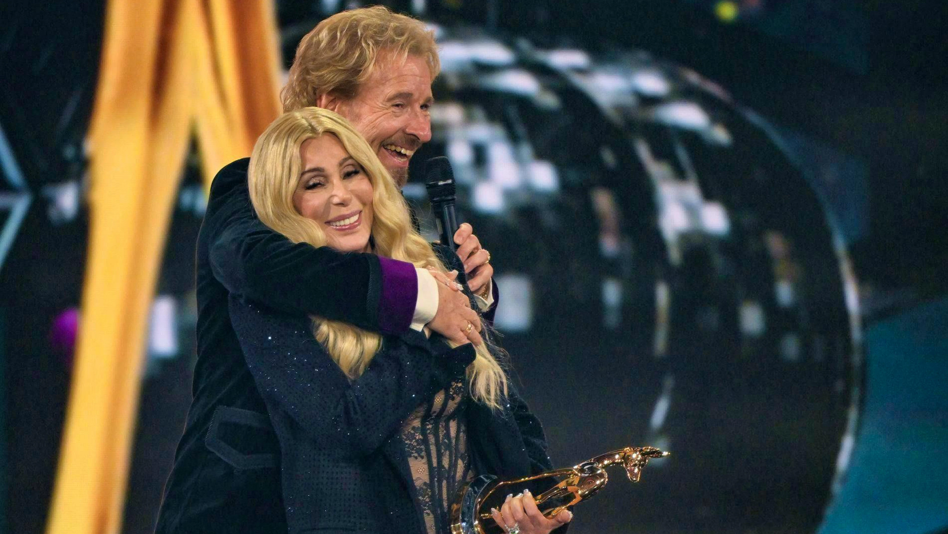 Thomas Gottschalk irritates at the Bambi awards ceremony