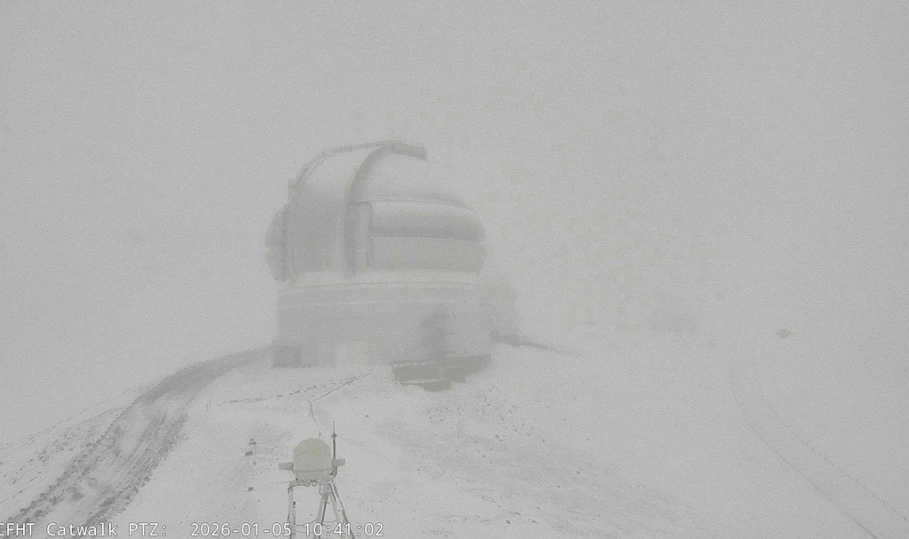 Wintereinbruch auf Hawaii – 25 Zentimeter Schnee auf dem Mauna Kea