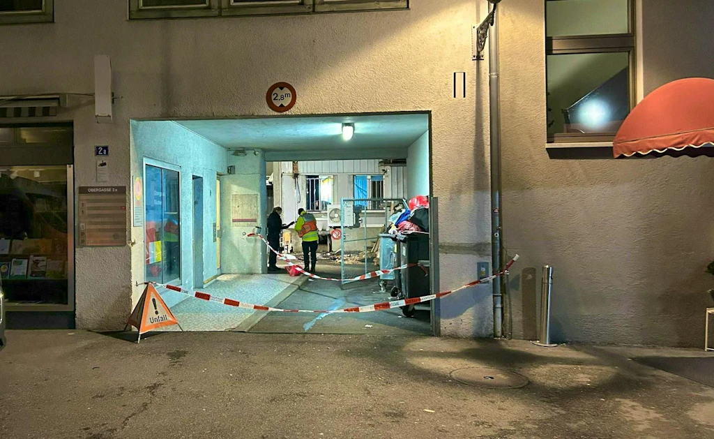 Fire breaks out in Winterthur's old town - police suspect arson