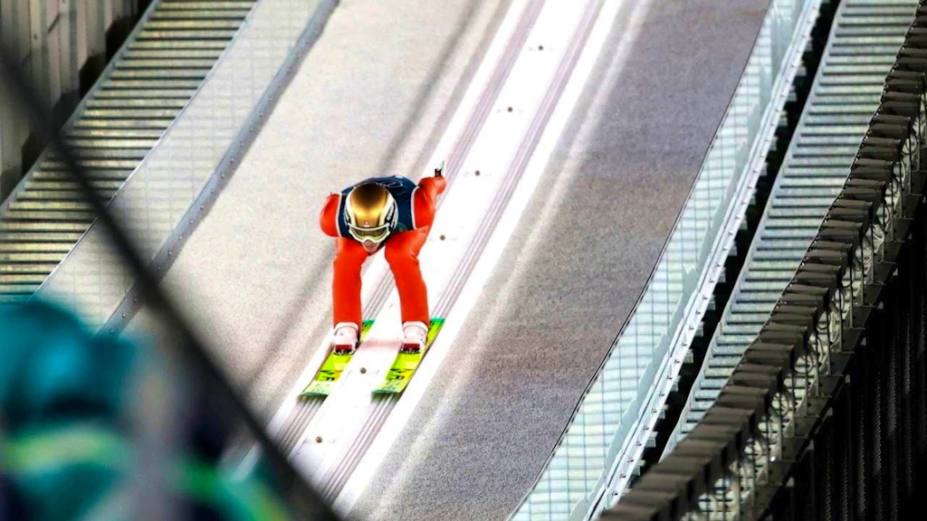 Gregor Deschwanden equals best result in ski flying