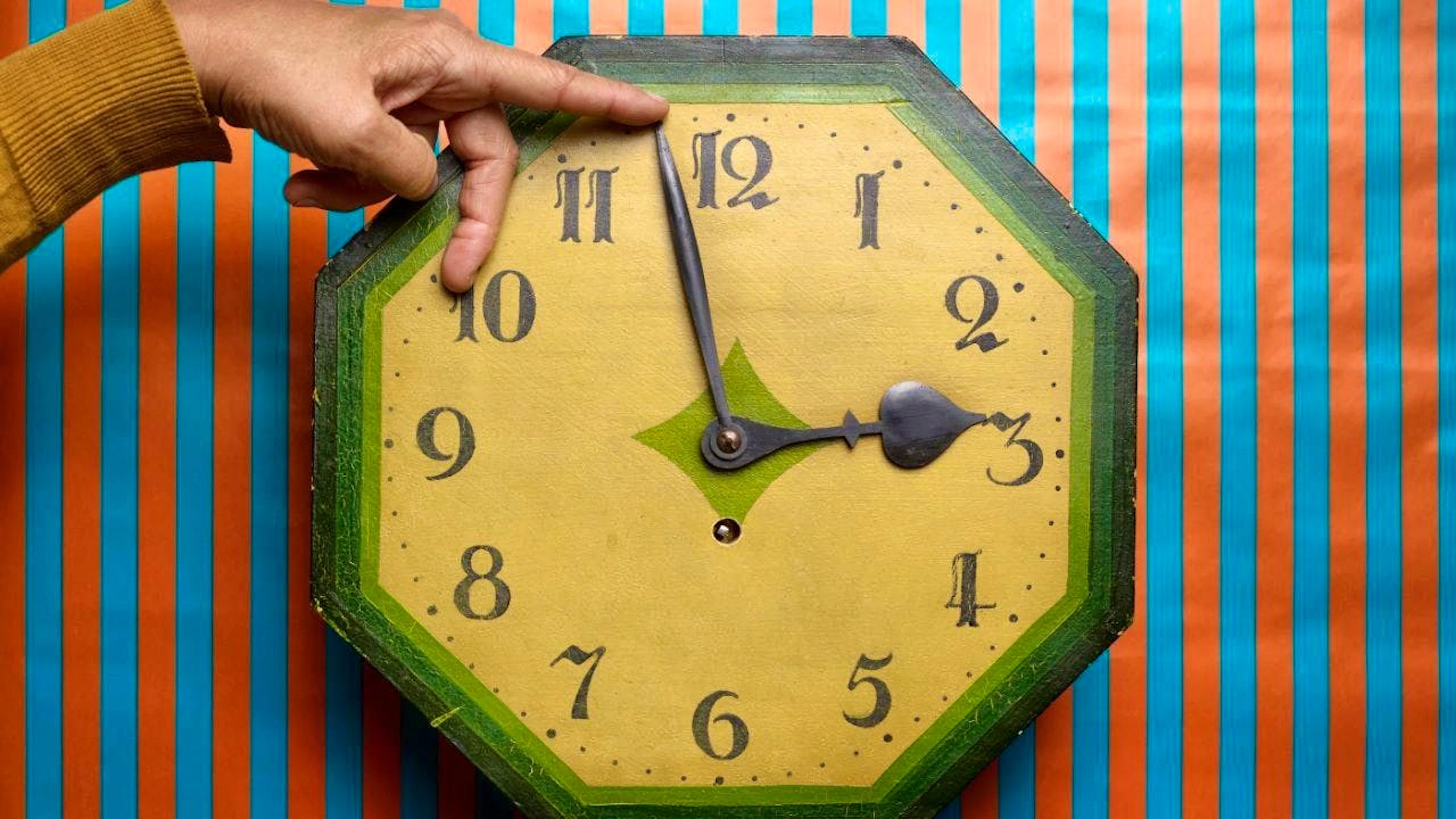 The clocks go forward by one hour on Sunday night