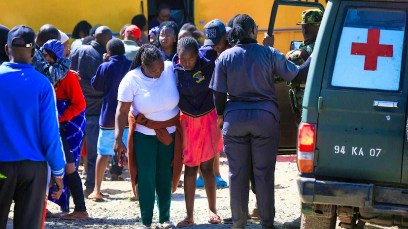 Fire at girls' boarding school in Kenya - dead and injured