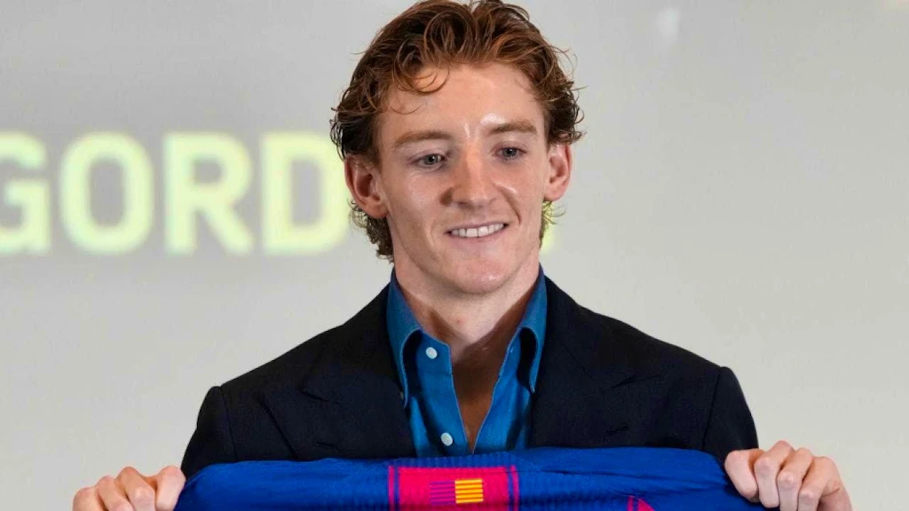 Gordon from Newcastle to Barcelona