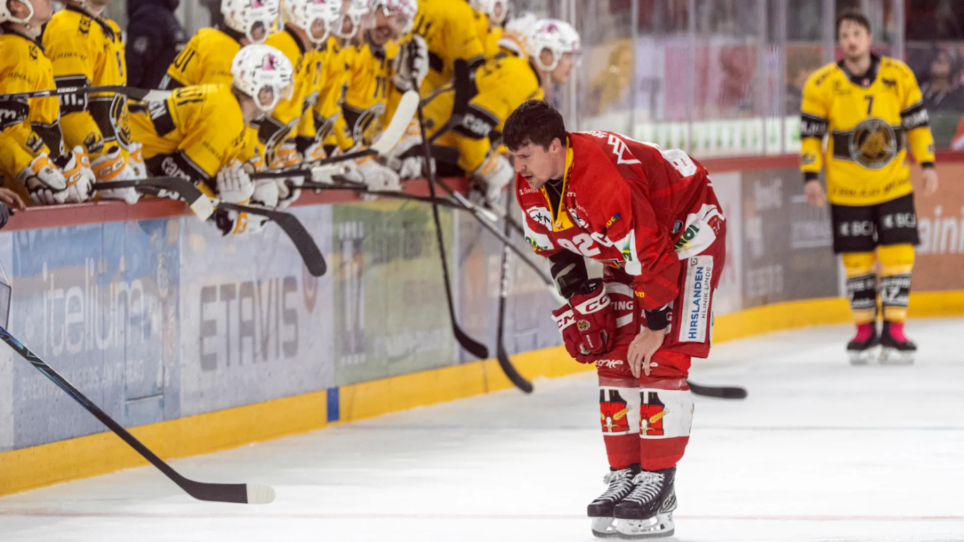Gaëtan Haas is out with a concussion